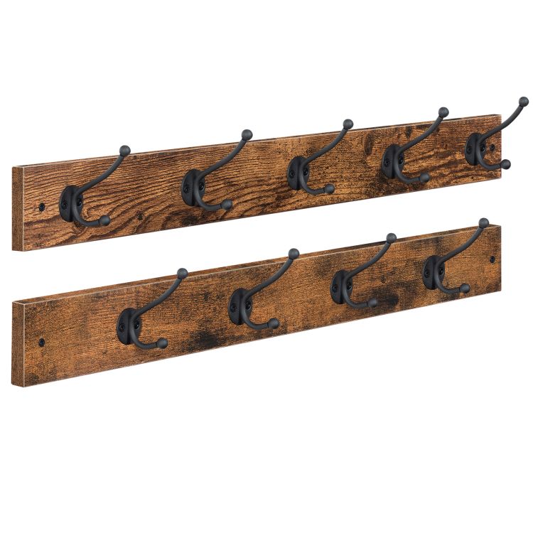 Wholesale 29.5" Rustic Large Coat Rack Wall Mounted, Rustic Coat Hook ...